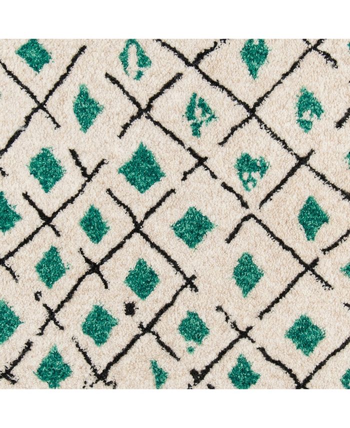 Novogratz Collection Novogratz Bungalow Bun-2 Green 9' x 12' Area Rug ...