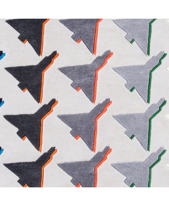 Novogratz Collection Novogratz Lulu Lul-2 Gray 3'6" x 5'6" Area Rug ...