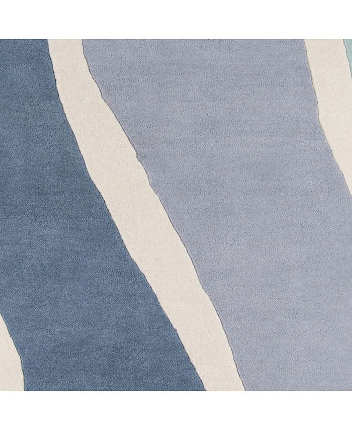 Novogratz Collection Novogratz Delmar Del-4 Blue 9' x 12' Area Rug - Macy's