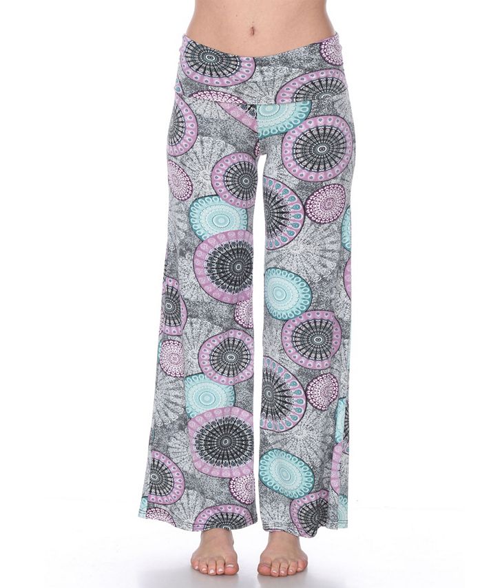 White Mark Circle Print Palazzo Pants - Macy's