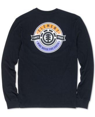 Element Men's Medallion Graphic Long-Sleeve T-Shirt - Macy's