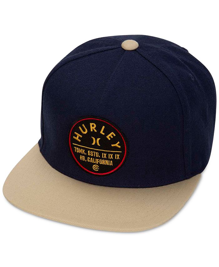 Hurley Men's Colorblock Logo Union Baseball Cap - Macy's