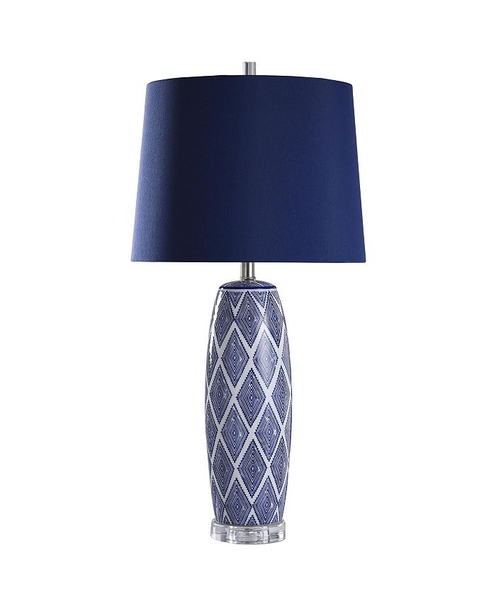 StyleCraft Home Collection Stylecraft Alton 34in Ceramic Body Table ...