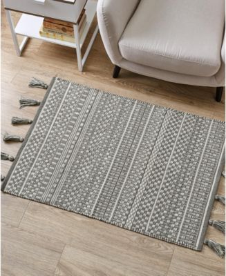 VCNY Home Tori Flatweave 20" x 30" Accent Rug - Macy's