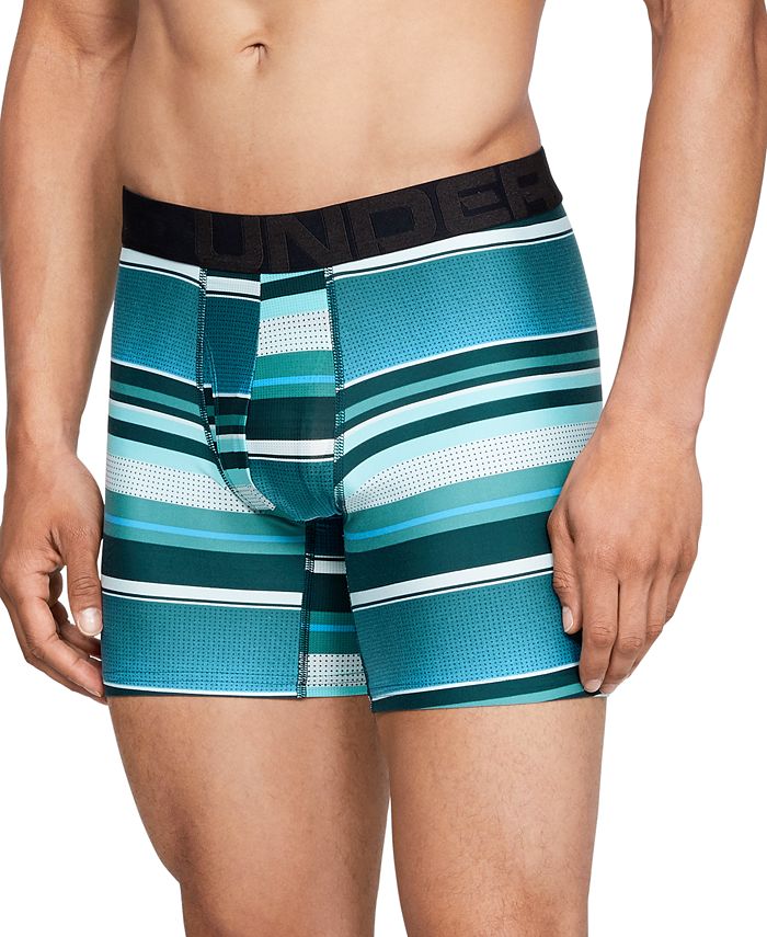 Under Armour Men's UA Tech Logo-Print Boxer Briefs - Macy's