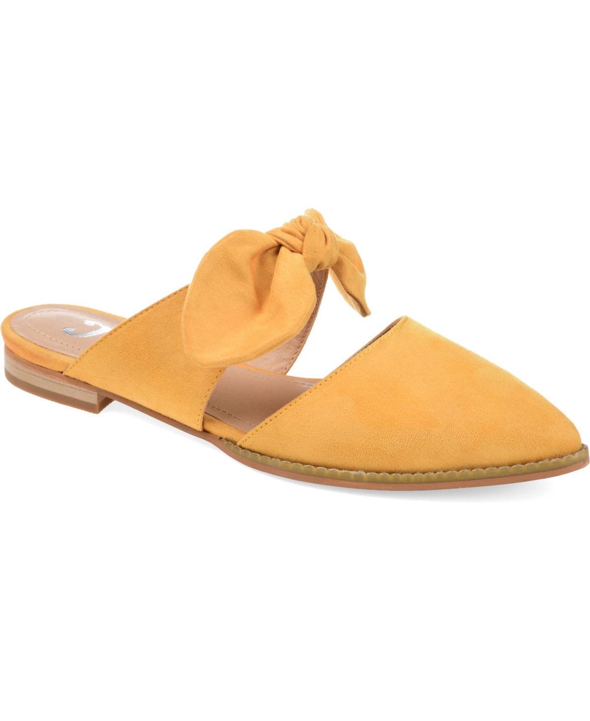 Click here for Journee Collection Womens Telulah Bow Slip On Flat... prices