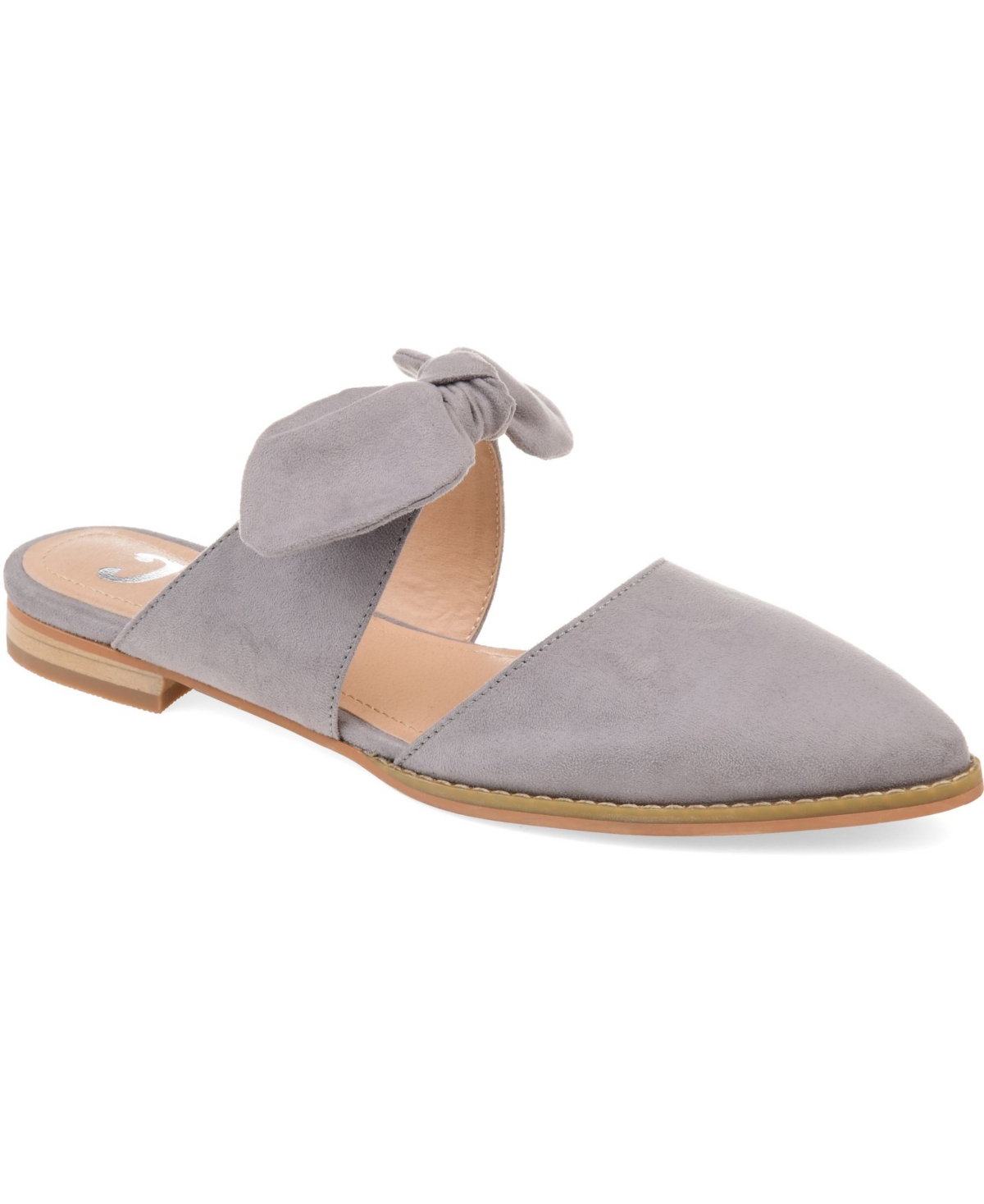 Click here for Journee Collection Womens Telulah Bow Slip On Flat... prices