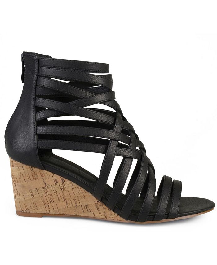 Journee Collection Women's Twyla Wedges - Macy's