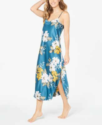 INC International Concepts INC Women's Floral-Print Long Nightgown ...