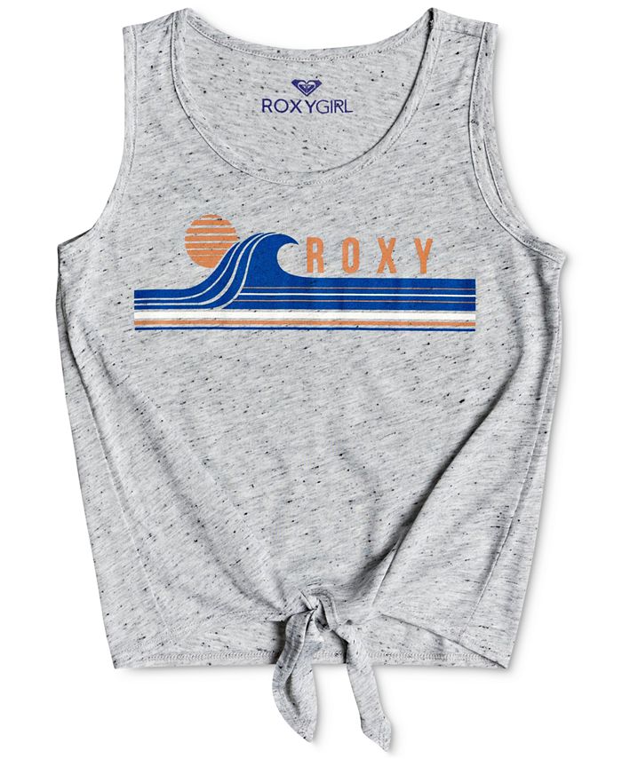 Roxy Big Girls Tie Front Tank Top - Macy's