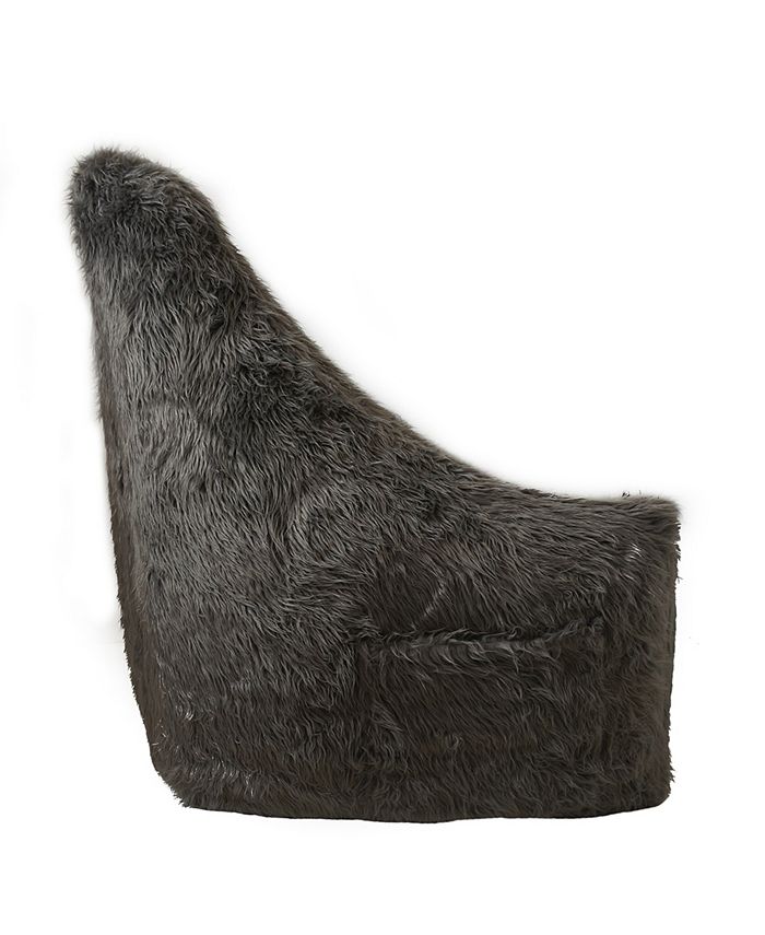 Acessentials Big Mouth Fur Inflatable Chair - Macy's