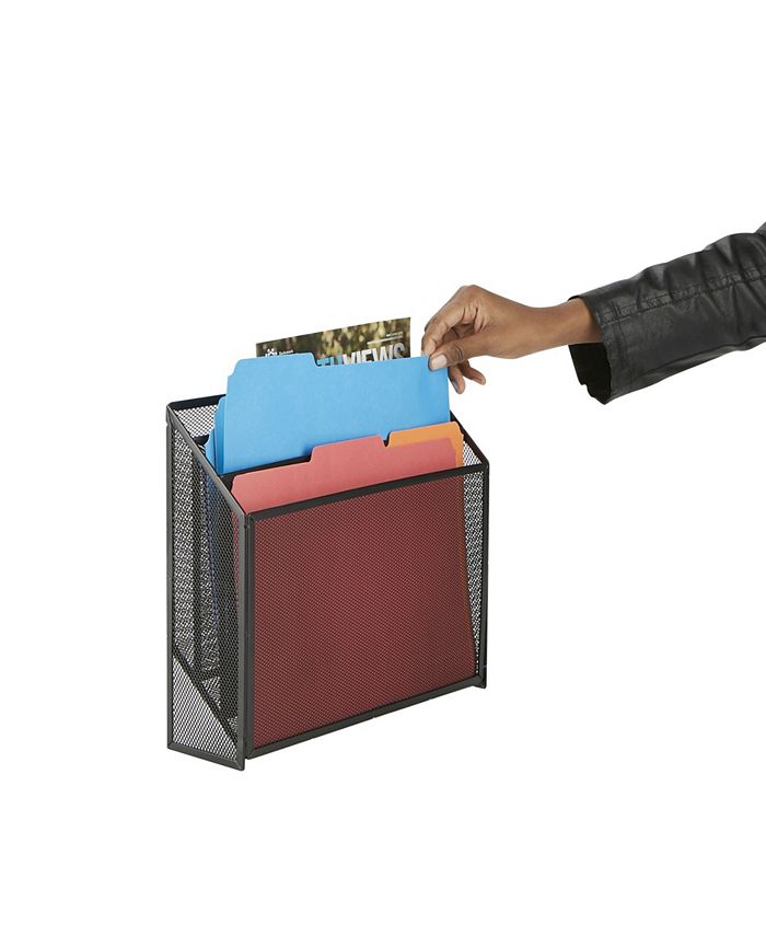 Mind Reader 3 Tier Jumbo Magazine File Holder - Macy's