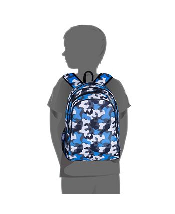 Wildkin Blue Camo 15" Backpack - Macy's