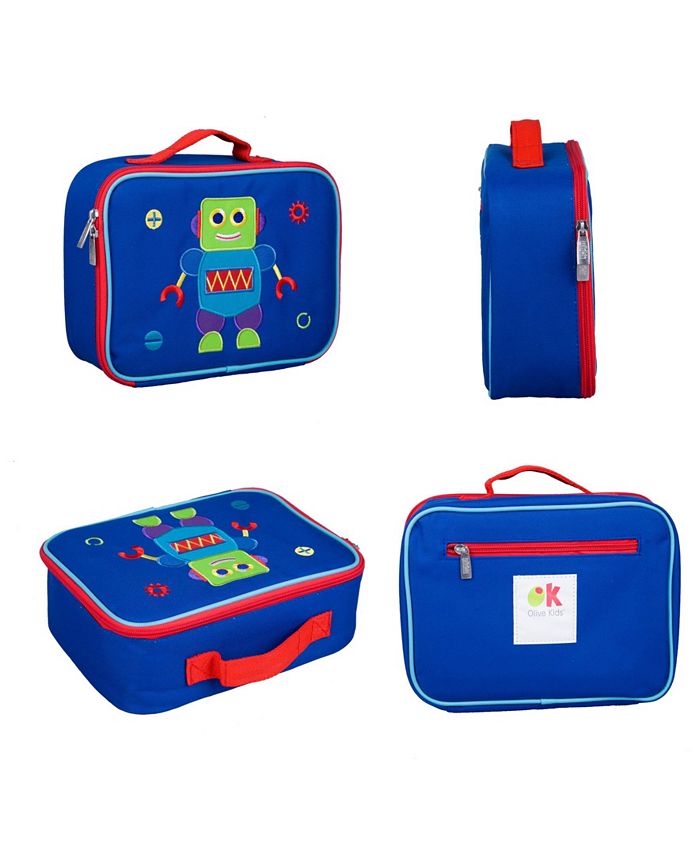 Wildkin Robot Embroidered Lunch Box - Macy's