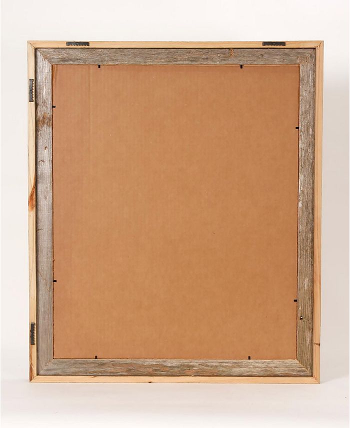 Creative Gallery Rustic Barnwood 20" x 24" Picture Photo Frame - Macy's
