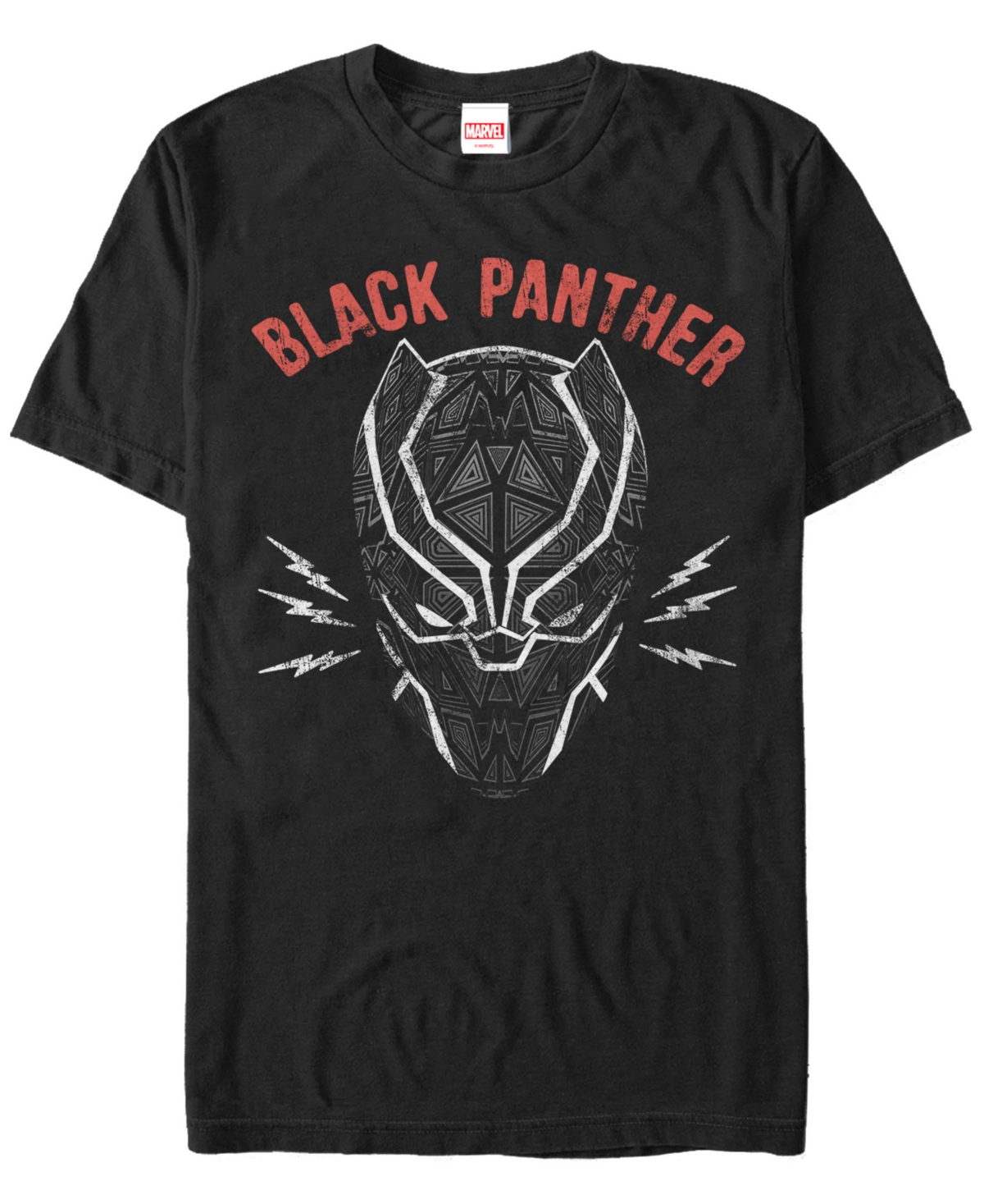 Click here for Marvel Mens Black Panther Mask Short Sleeve T-Shir... prices