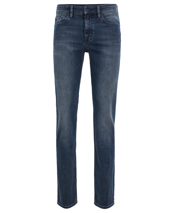 Hugo Boss BOSS Men's Delaware Slim-Fit Jeans - Macy's