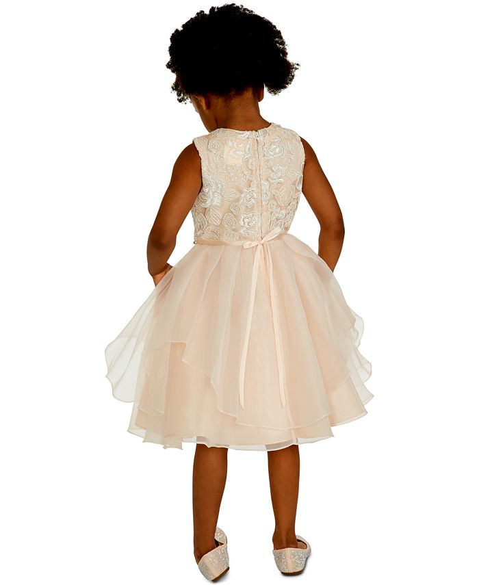 Rare Editions Little Girls Sequin Embroidered Dress & Reviews - Dresses ...