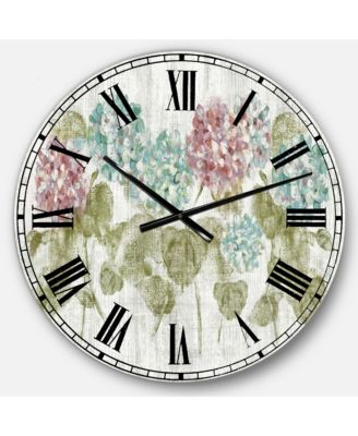 Designart Cabin and Lodge Oversized Metal Wall Clock - Macy's