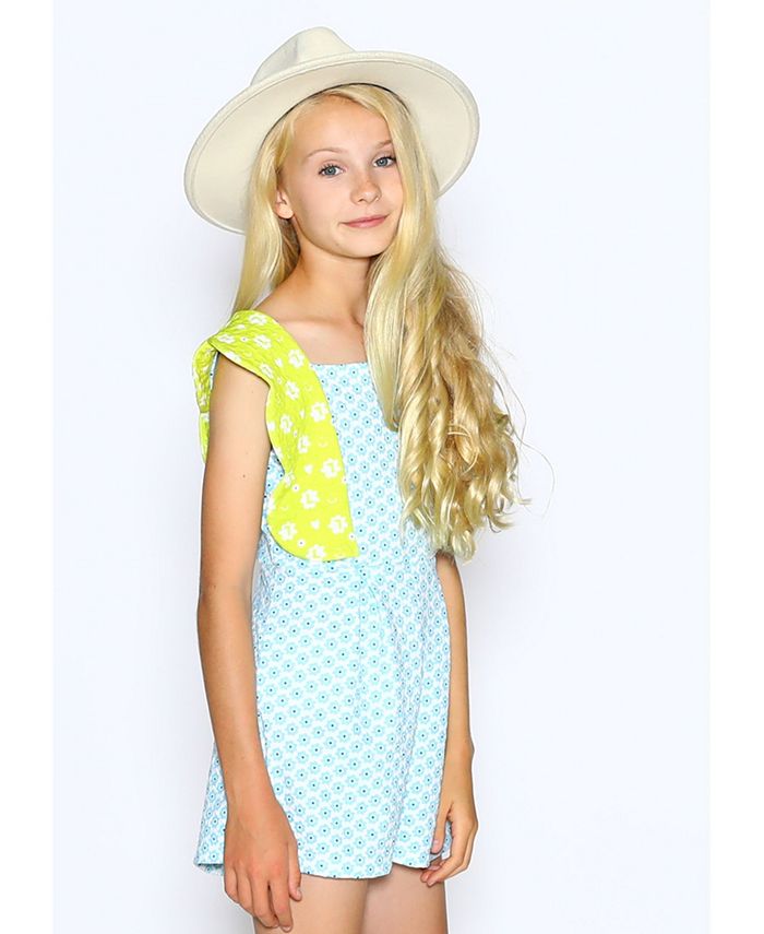 Lanoosh Toddler Girls 3D Scallop Romper - Macy's