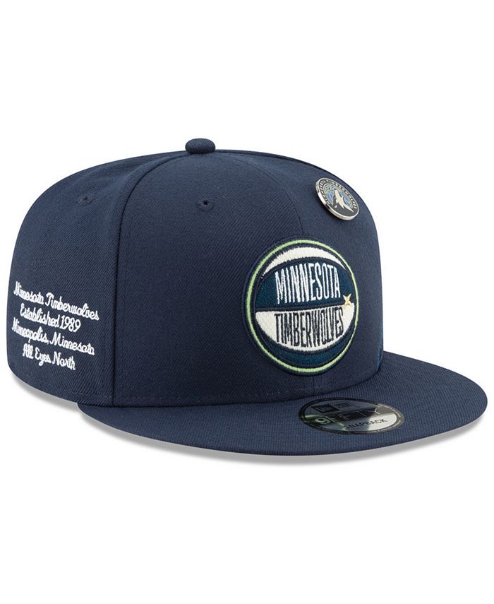 New Era Minnesota Timberwolves On-Court Collection 9FIFTY Cap - Macy's