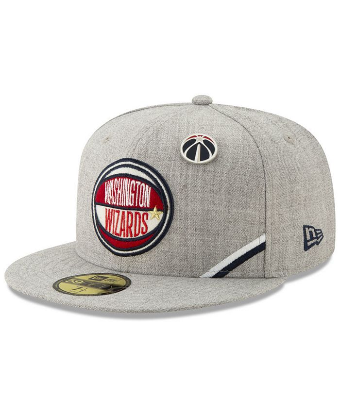 New Era Washington Wizards 2019 On-Court Collection 59FIFTY Fitted Cap ...