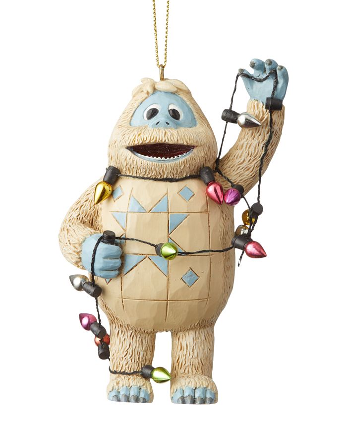 Jim Shore Bumble Wrapped in Lights Ornament - Macy's