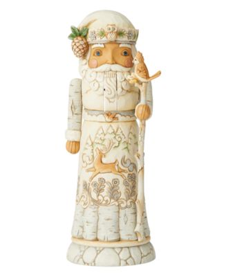 Jim Shore White Woodland Nutcracker - Macy's