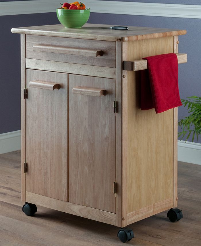 Winsome Hackett Kitchen Cart - Macy's