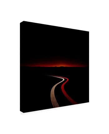 Trademark Global Nadav Jonas Mountain Horizon Exposure Canvas Art - 27 ...
