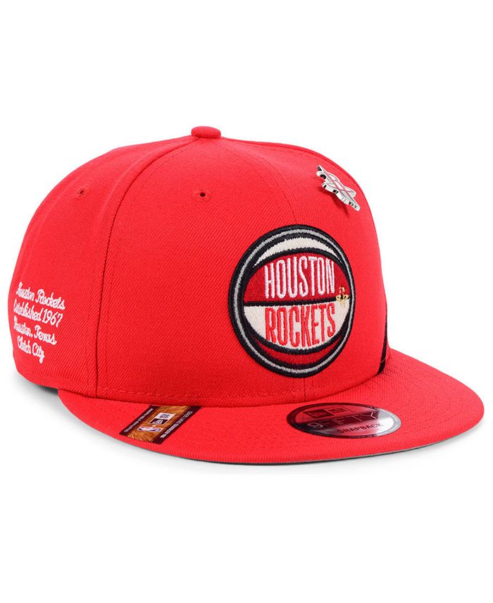 New Era Big Boys Houston Rockets 2019 On-Court Collection 9FIFTY ...
