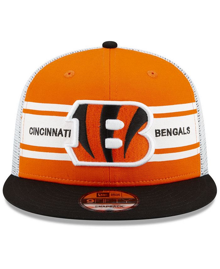New Era Cincinnati Bengals Classic 77 Stripe Mesh 9FIFTY Cap - Macy's