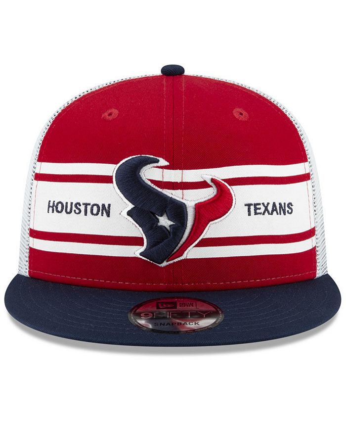 New Era Houston Texans Classic 77 Stripe Mesh 9FIFTY Cap - Macy's