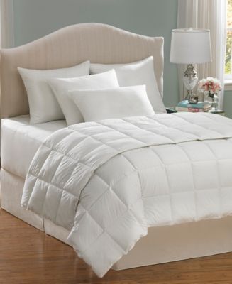 AllerEase Hot Water Washable Allergy Protection Comforter, Full/Queen - Macy's