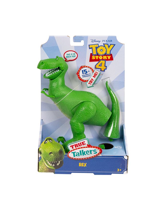 Toy Story Disney Pixar True Talkers Rex Figure - Dinosaur Toy - Macy's