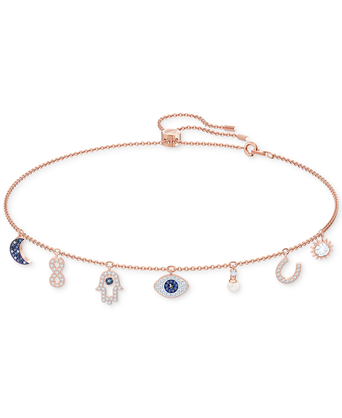 Click here for Swarovski Rose Gold-Tone Crystal Protective Charm... prices