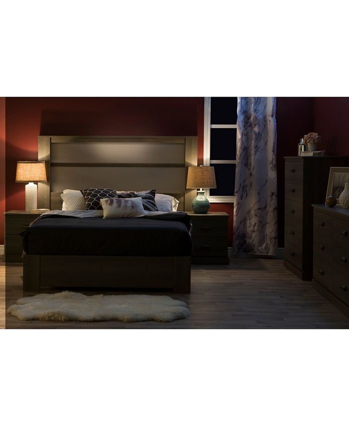 South Shore Gloria Bed, Queen - Macy's