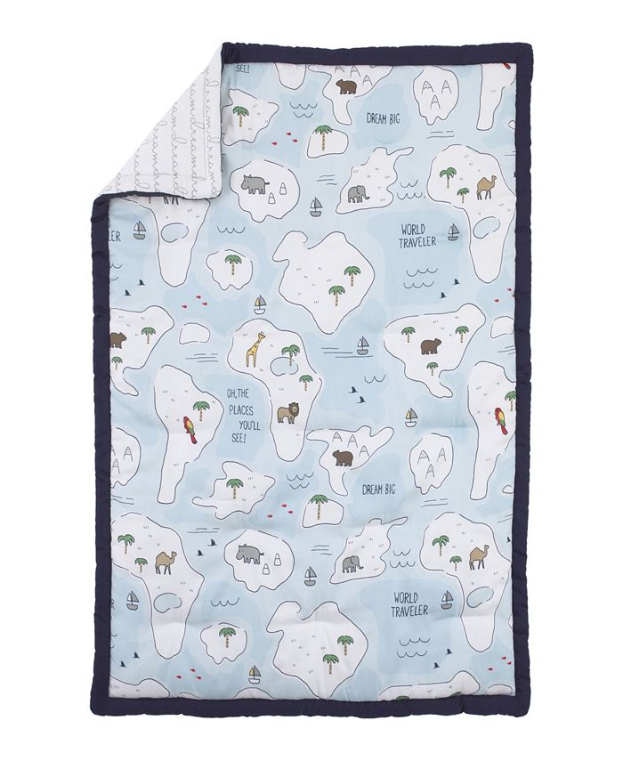 NoJo Little Explorer 8-Piece Crib Bedding Set - Macy's