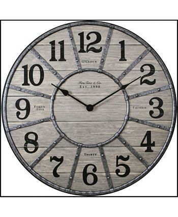 FIRSTIME & CO 27" Cooper Wall Clock - Macy's