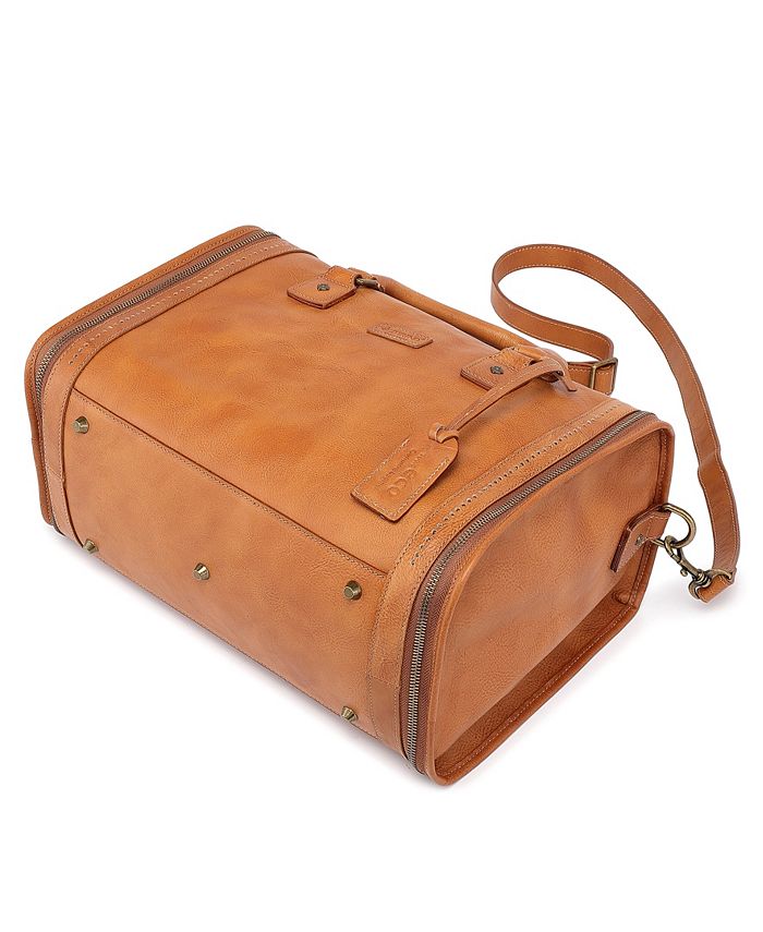 OLD TREND Women's Genuine Leather Cambria Satchel Bag - Macy's
