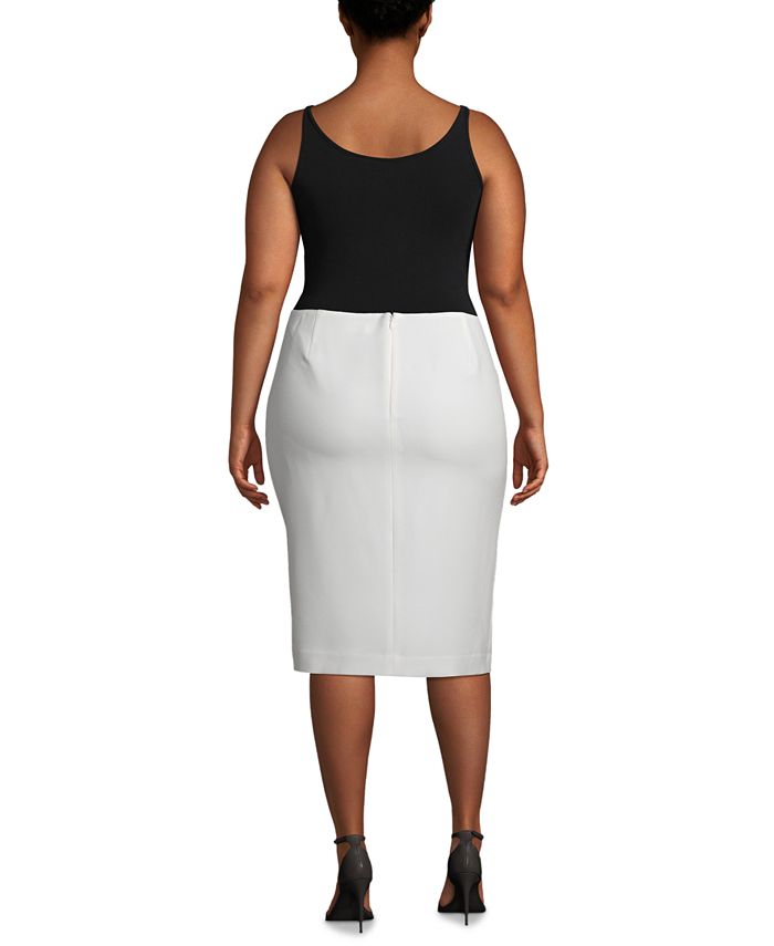 Tahari ASL Plus Size Asymmetrical Belted Skirt Suit - Macy's Tahari ASL Plus Size Asymmetrical Belted Skirt Suit - Macy's