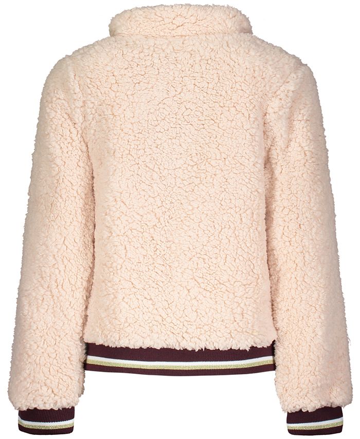 Jessica Simpson Big Girls Reversible Teddy Faux Fur Jacket Macys