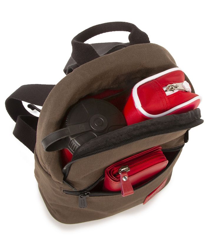 Manhattan Portage Waxed Nylon Randall's Backpack - Macy's