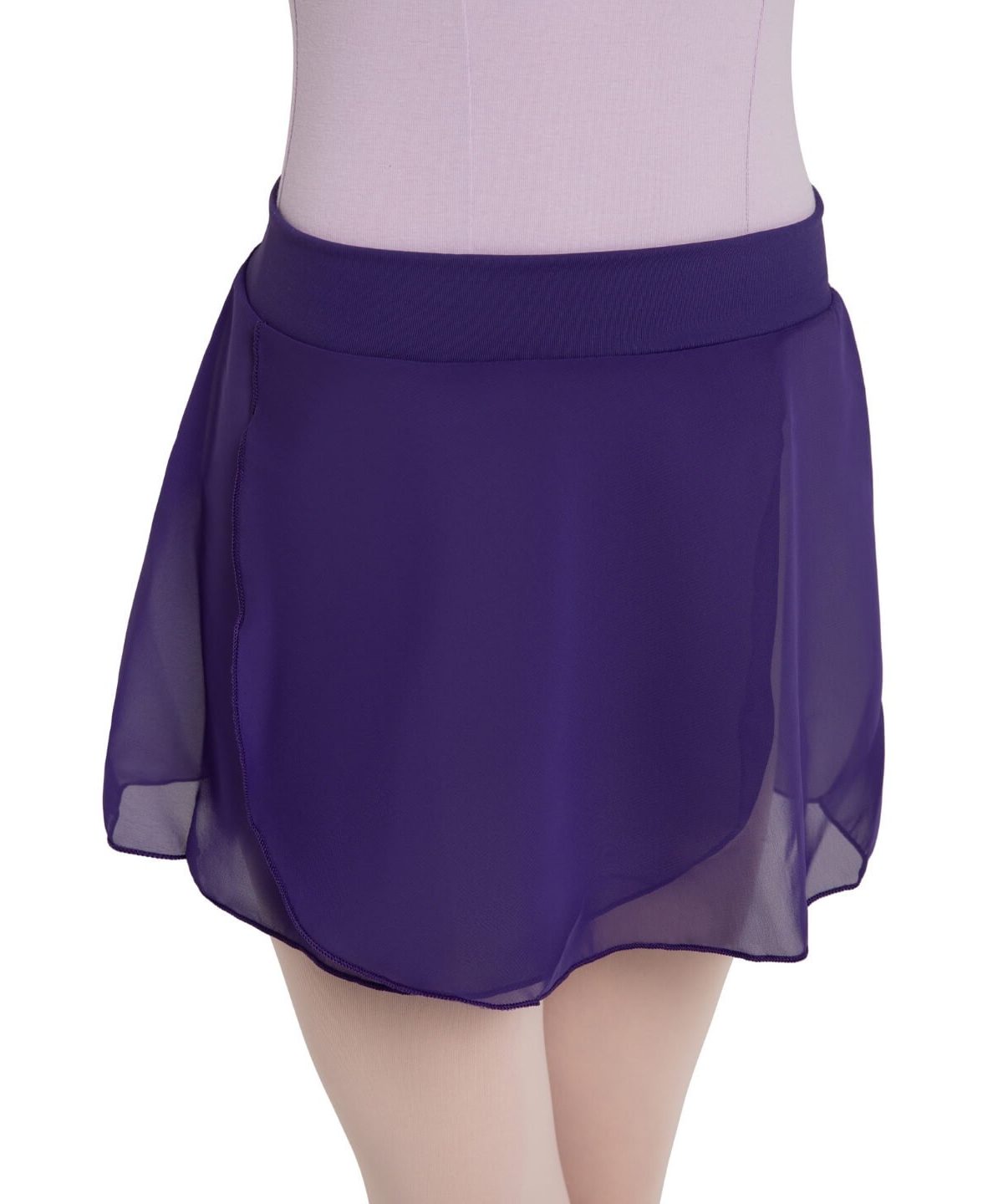 Click here for Capezio Girls Pull-On Skirt - Deep purple prices