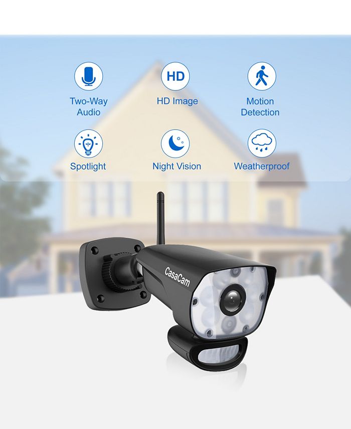 CasaCam Extra Camera With LED Spotlight - Macy's