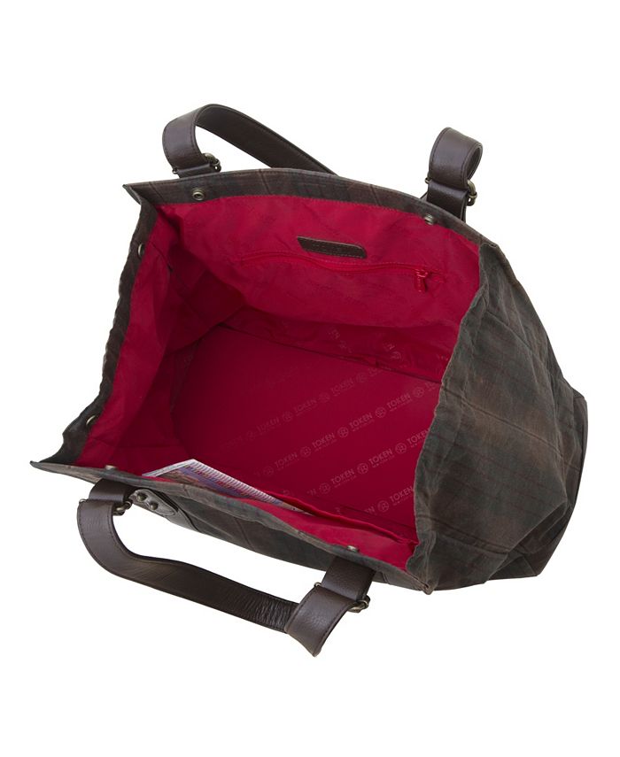 Token Crescent Waxed Tote Bag - Macy's