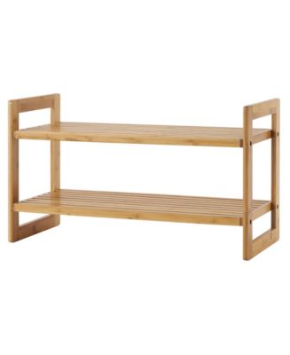 TRINITY Bamboo Shoe Rack, Pack of 2 - Macy's