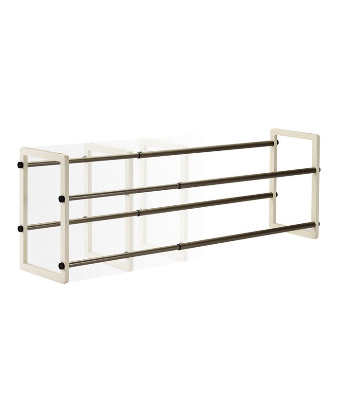 TRINITY Basics 2- Tier Expandable Shoe Rack, Pack of 2 - Macy's