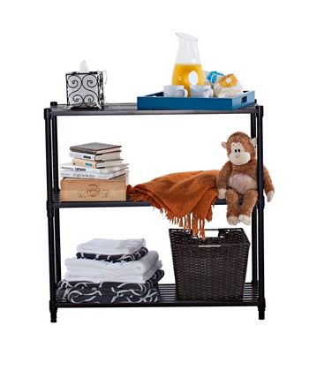 TRINITY 3-Tier Slat Shelving Rack - Macy's