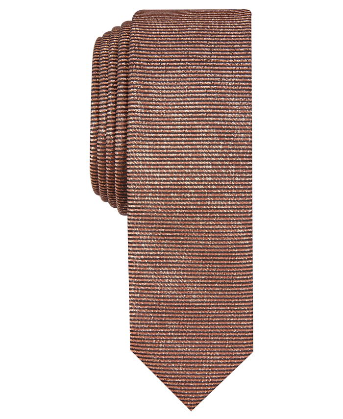 INC International Concepts Men's Solid Metallic Tie, Created for Macy's ...